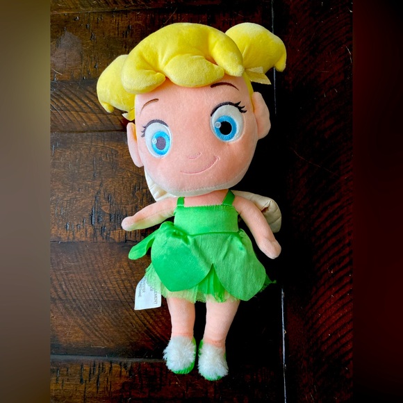 Disney | Toys | Tinker Bell Disney Plush | Poshmark